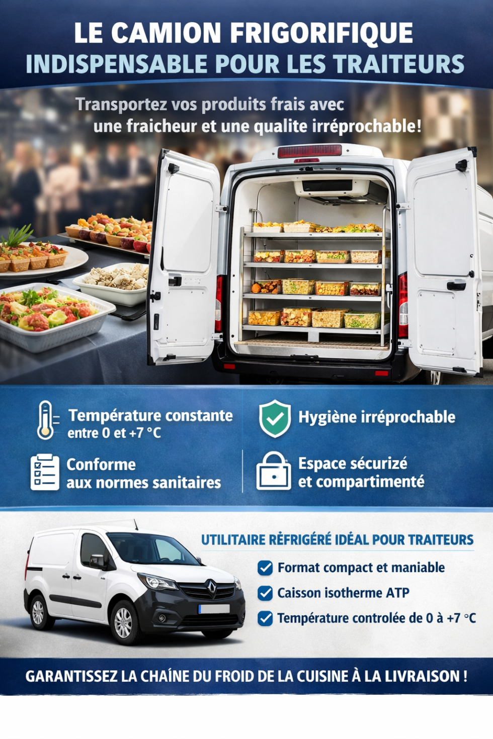 Camion frigorifique pour traiteur : comment bien choisir votre véhicule ...